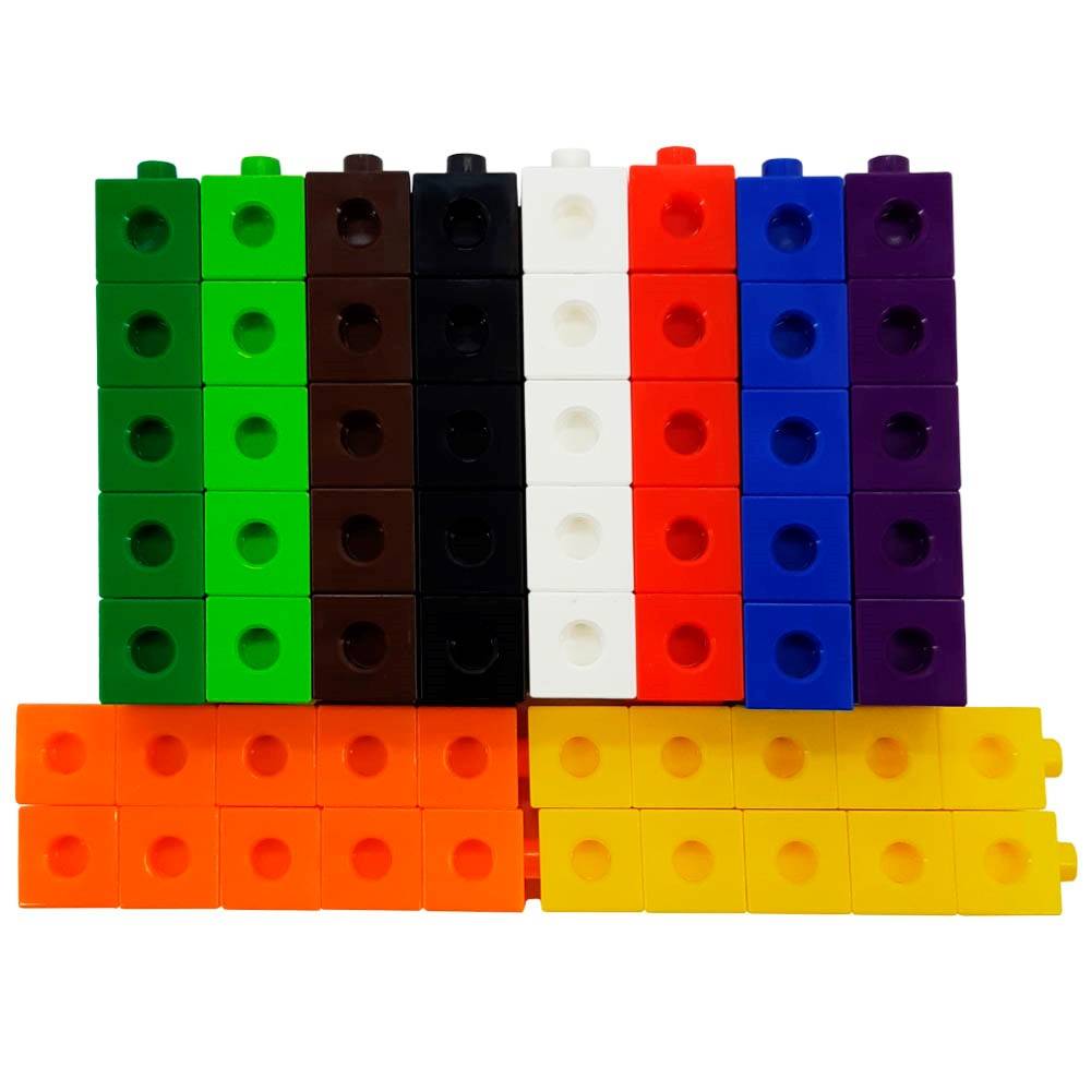 CUBOS MULTIENCAJE 100UN 10COL JM