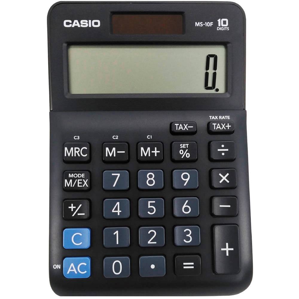 CALCULADORA SOBREMESA 10 DÍGITOS MS-10F CASIO