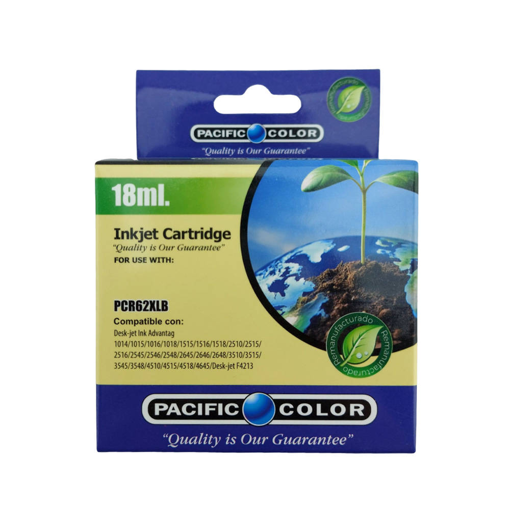 CARTRIDGE PCR62XLB BLACK PACIFIC COLOR