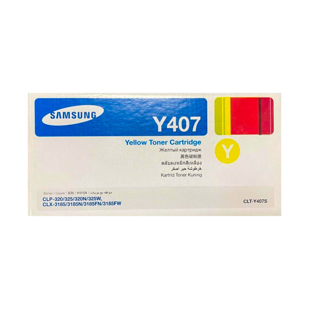 TONER SAMSUNG CLT-407S YELLOW ORIGINAL