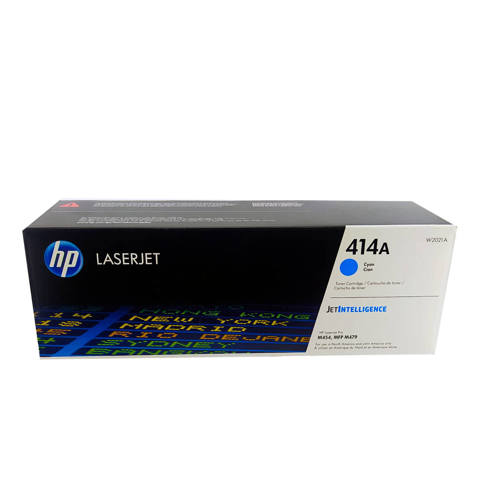 TONER HP 414A LASERJET W2021A CYAN ORIGINAL