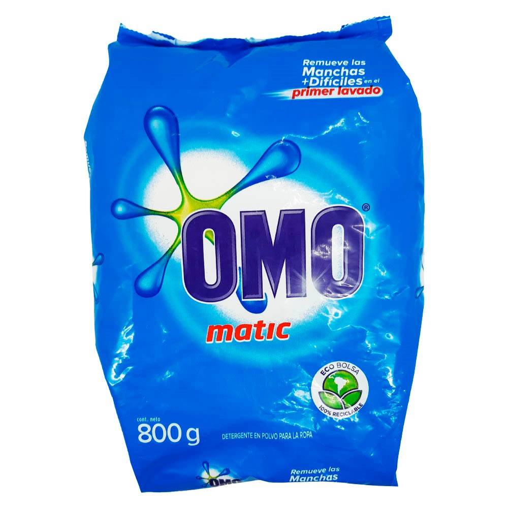 DETERGENTE 800GR OMO MATIC